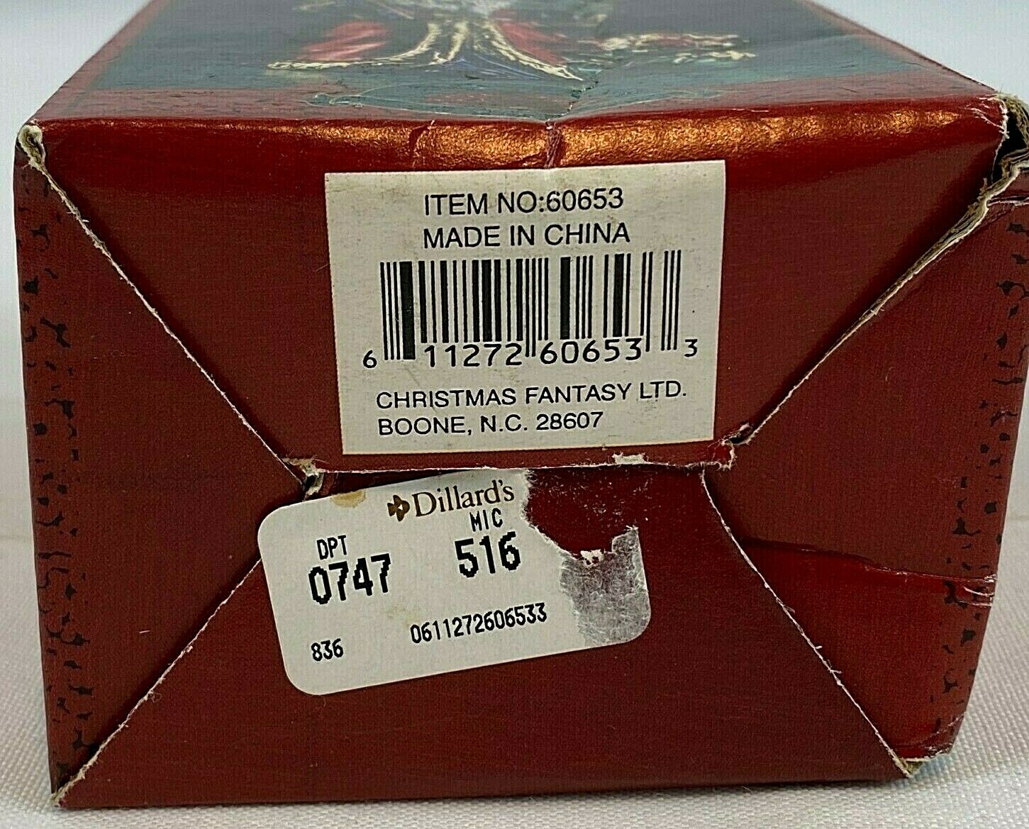 Christmas Fantasy LTD Collectible 5" Wonderland Ceramic Santa Figurine ...