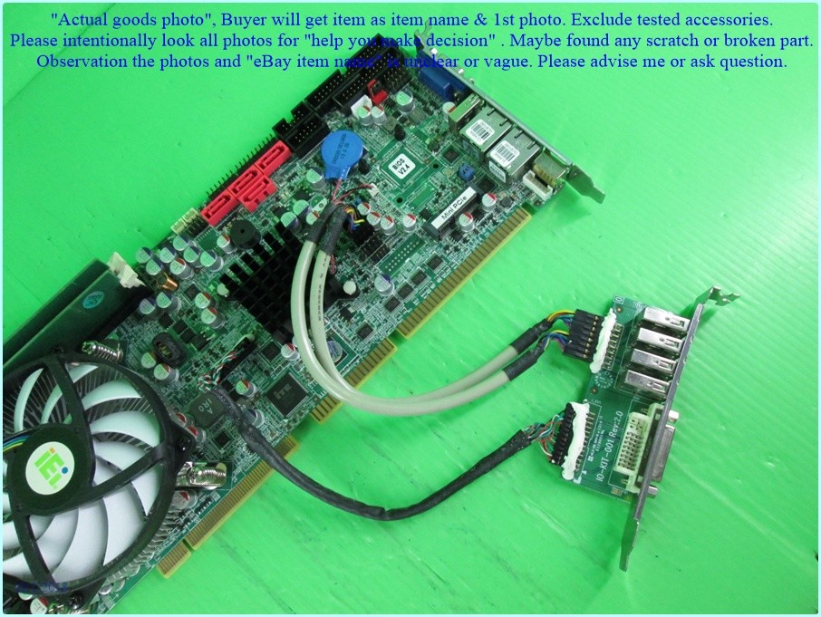 IEI WSB-H610-DVI-R10, CPU PICMG LGA1155 as photo, sn:0794, Tested ...