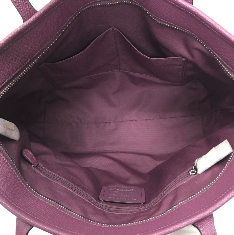 NEW Coach Crossgrain Leather City Zip Tote F58846 F294887 F57522 F38161 ...