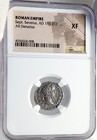 SEPTIMIUS SEVERUS at ALTAR Authentic Ancient 208AD Rome Silver Roman ...