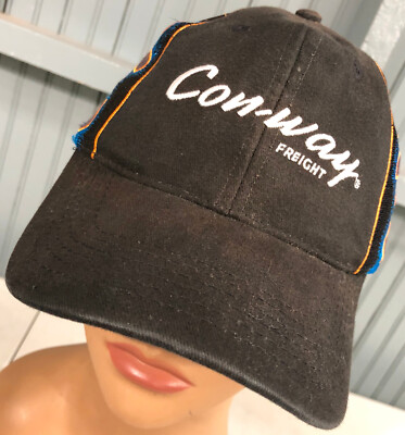 Roush Racing NASCAR Con-Way Conway Freight #6 Adjustable Baseball Cap ...