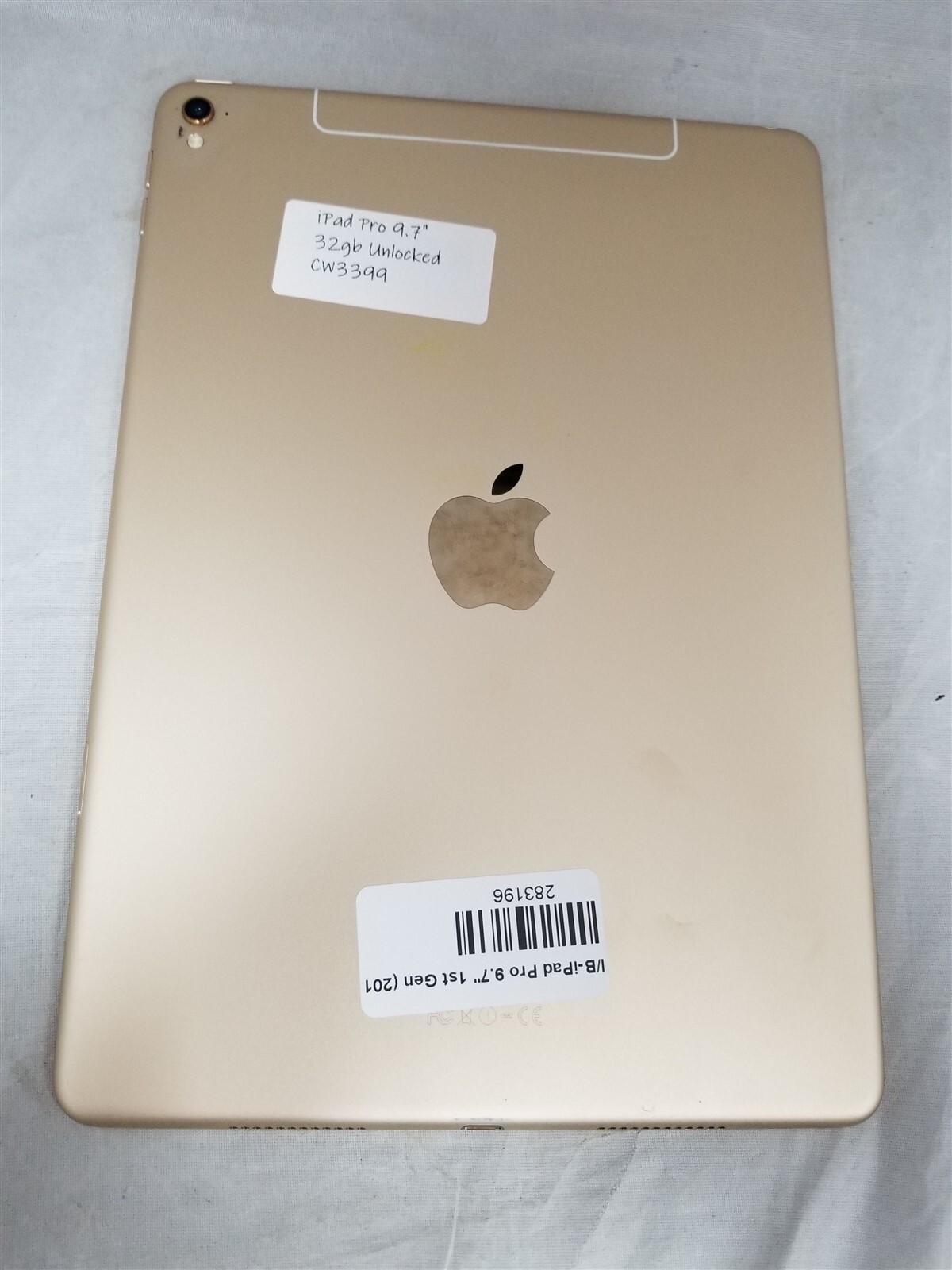 Apple iPad Pro 9.7" 1st Gen 32gb Gold A1674 (Unlocked) Reduced Price ...