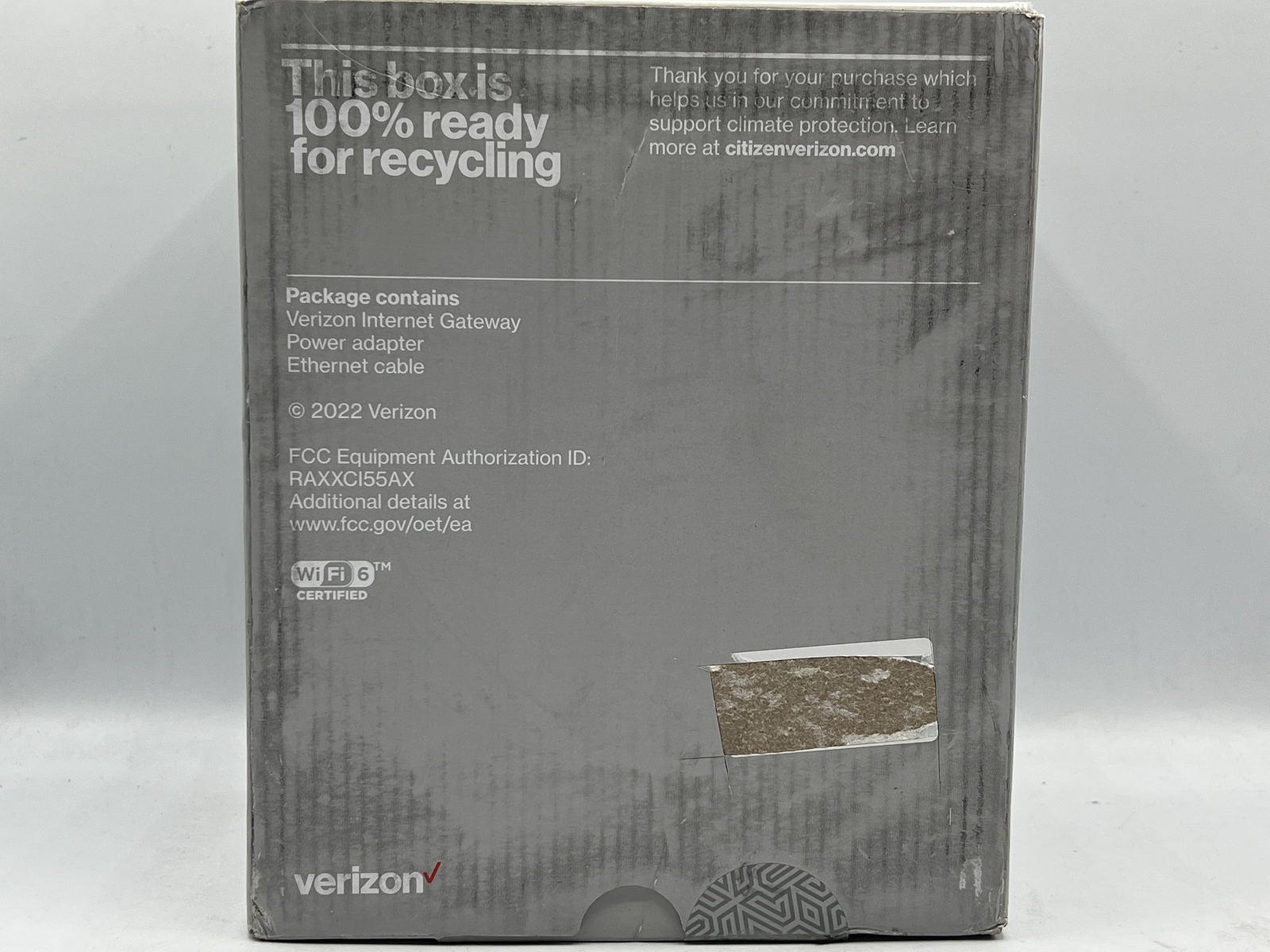 Verizon ARC-XCI55AX Internet Gateway Unlocked Wi-fi 6 New Sealed ...