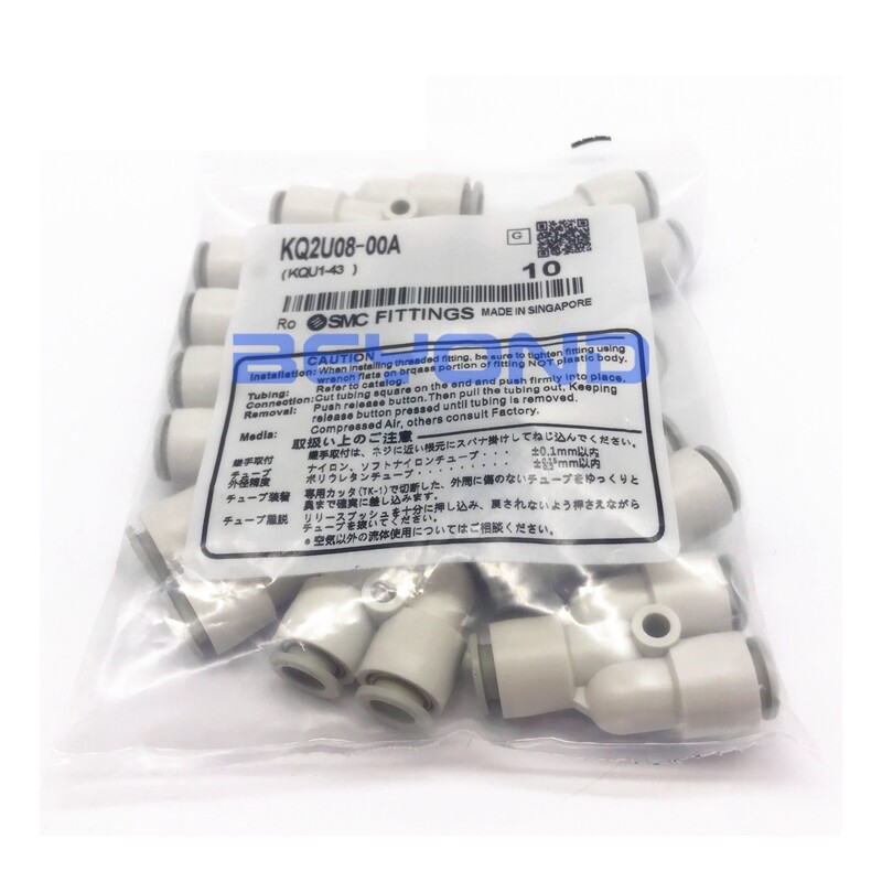 10pcs/bag NEW FOR SMC Fittings joint KQ2U08-00A | eBay