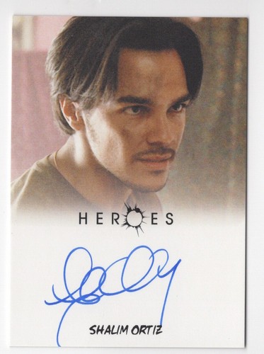 Shalim Ortiz as Alejandro Herrera HEROES Archives Certified Autograph ...