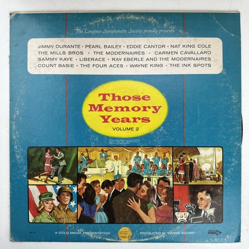 Those Memory Years Volume 2 LP Record Album Vinyl | eBay