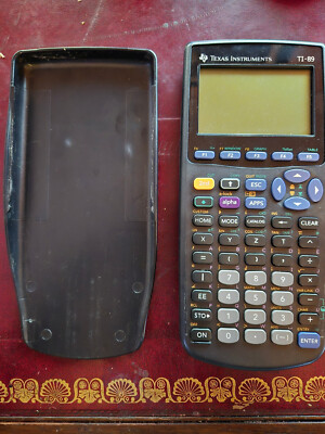 Texas Instruments TI-89 Calculator Black Tested Works | eBay