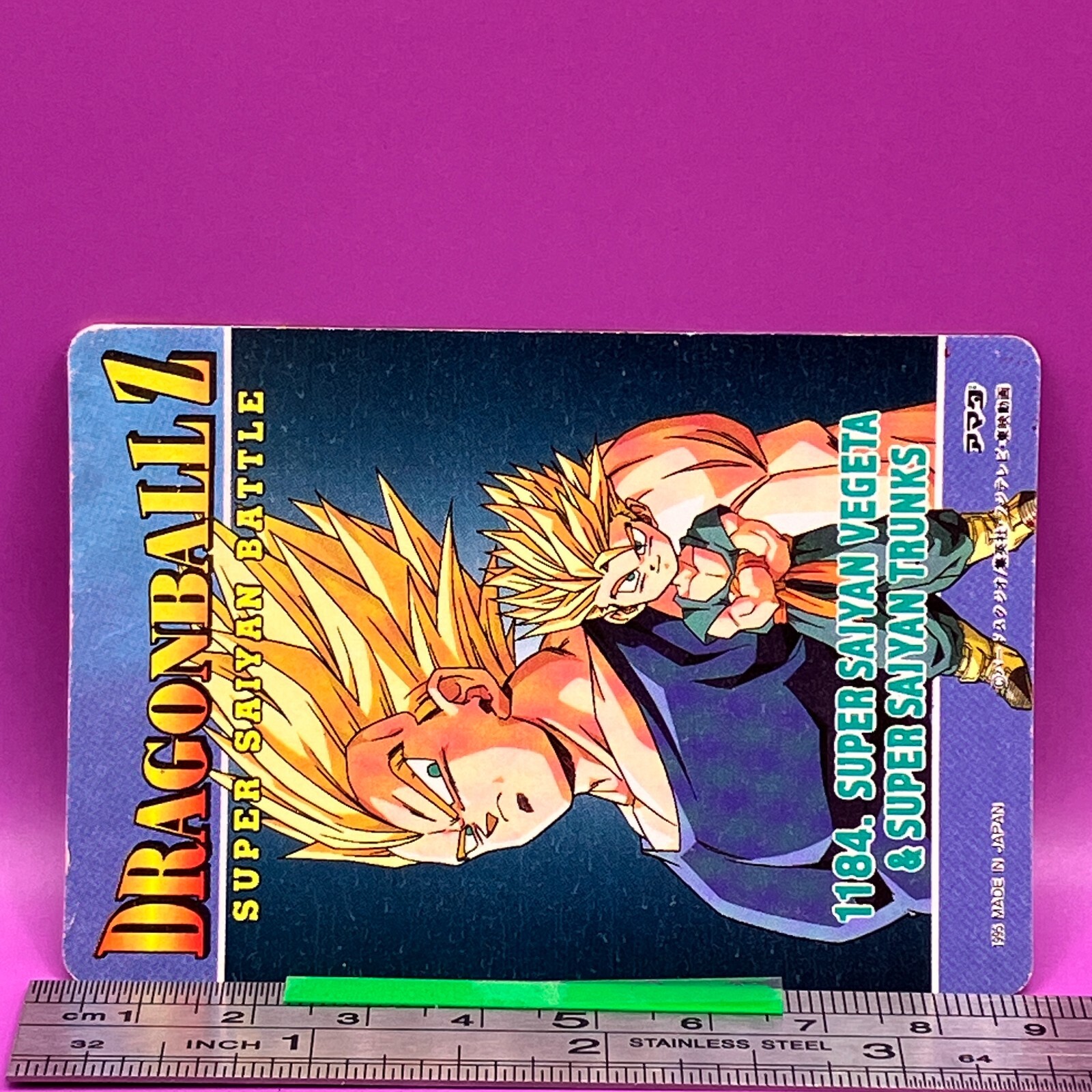 Son Goku 1184 Dragon Ball PP Card DBZ Carddass AMADA 1995 Vintage ...