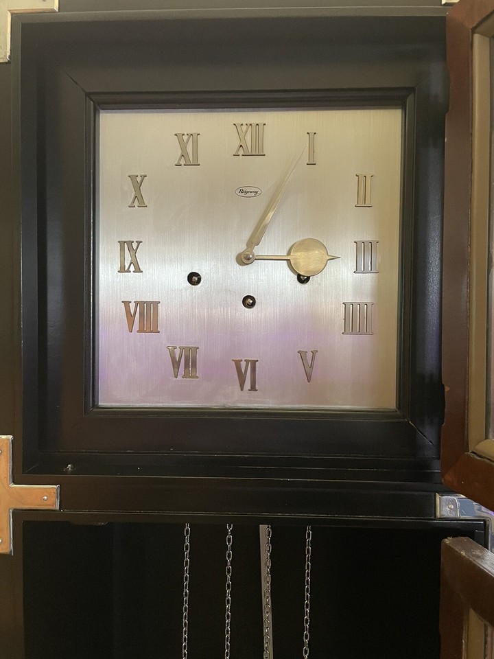 Ridgeway Clock Company Mid-Century Modern Grandfather Clock Model 316 ...