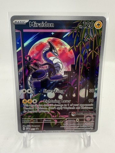 Miraidon - 013 (Pokemon Center Exclusive) Violet Promo - NM | eBay