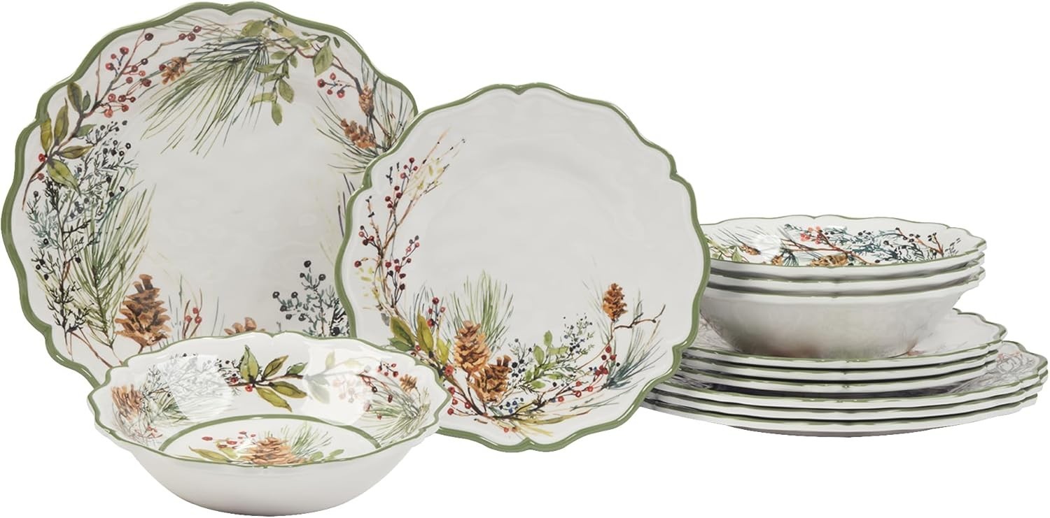 Woodland Dinner Plate Dinnerware Set | dinnerware-set.org