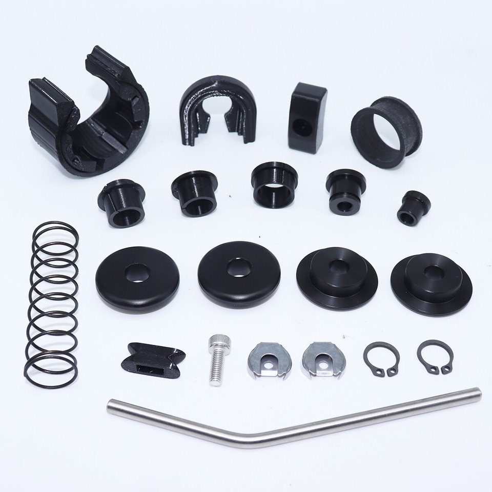 Complete Shift Linkage Shifter Lever Cable Bushing For VW Jetta MK4 New ...