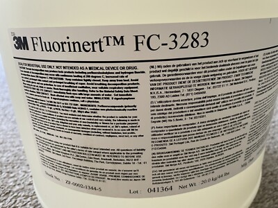 3M FLUORINERT FC-3283 200ml perfluorocarbon inert coolant for lasers ...