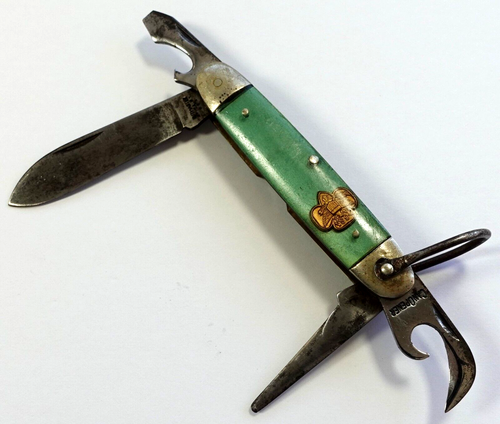 Vintage Girl Scouts Eagle Emblem Kutmaster Green Lucite Multi-Tool Pocketknife | eBay