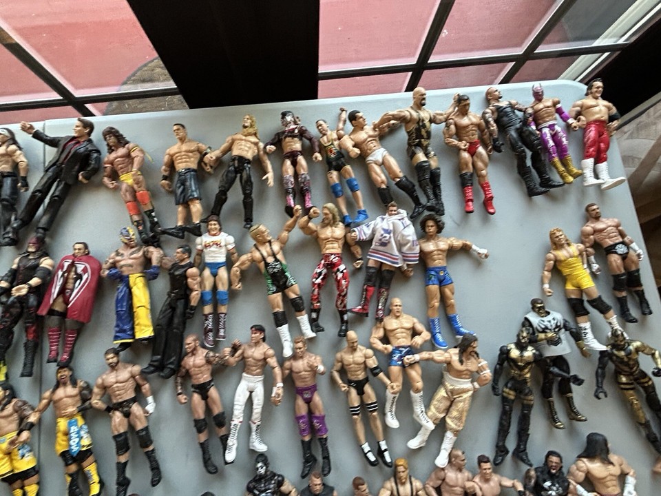 INSANE WWE ELITE FIGURE LOT SOME OF THE RAREST ELITE FIGURES ALL ...