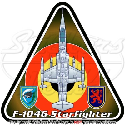 F-104 STARFIGHTER BELGIUM Lockheed-SABCA F-104G Belgian Air Force ...