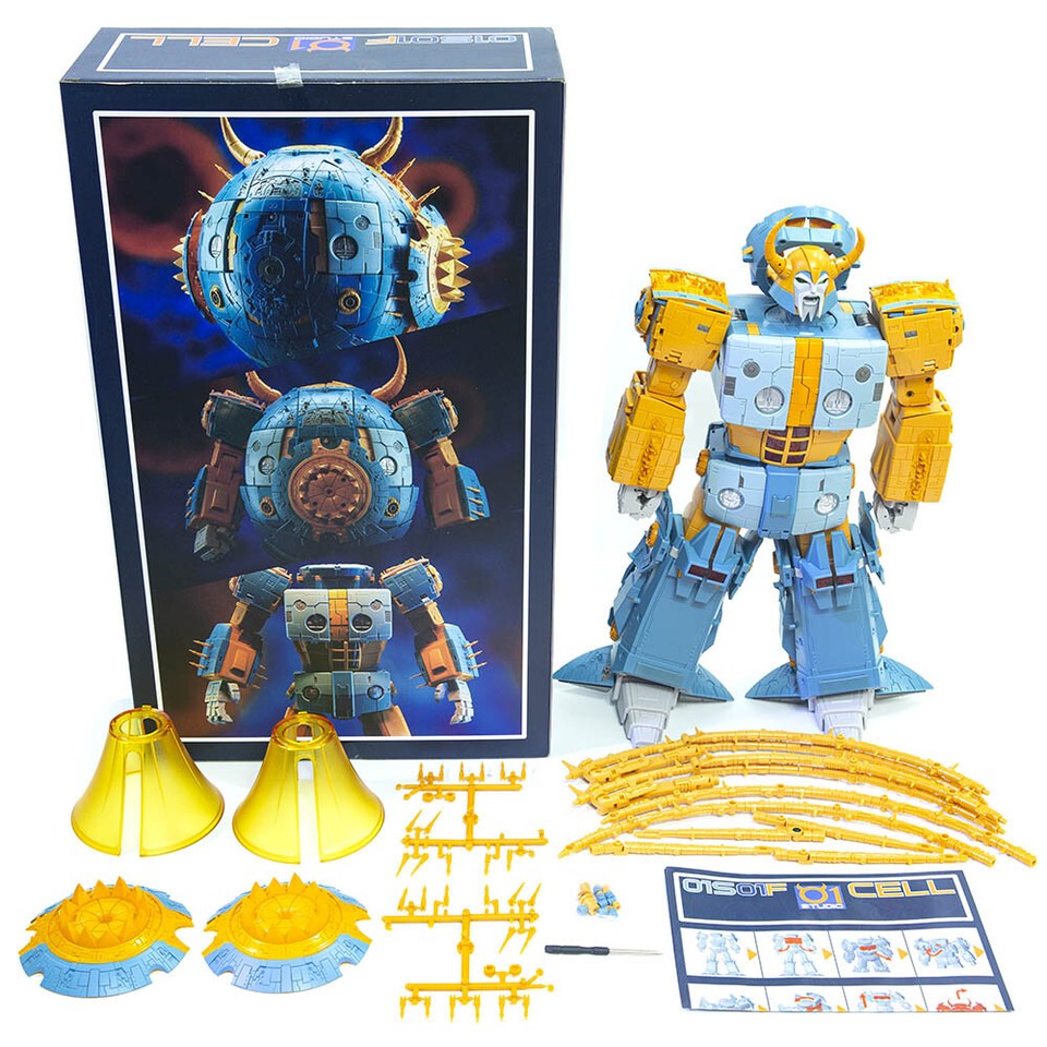 01-Studio 01S01F Cell Unicron Cybertron 01S01B Second edition Action ...