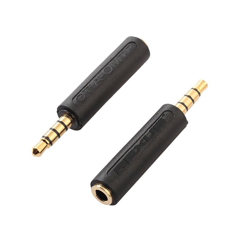 2 pcs OMTP to CTIA / CTIA to OMTP Headset Adapter 3.5mm Earphone ...