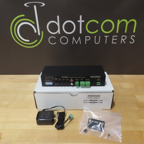 BOGEN Communications TAMB2-PS Telephone Paging Access Module with power ...