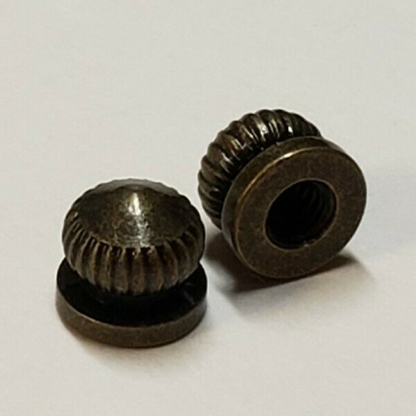 Decorative Brass Cap Nuts | Shelly Lighting
