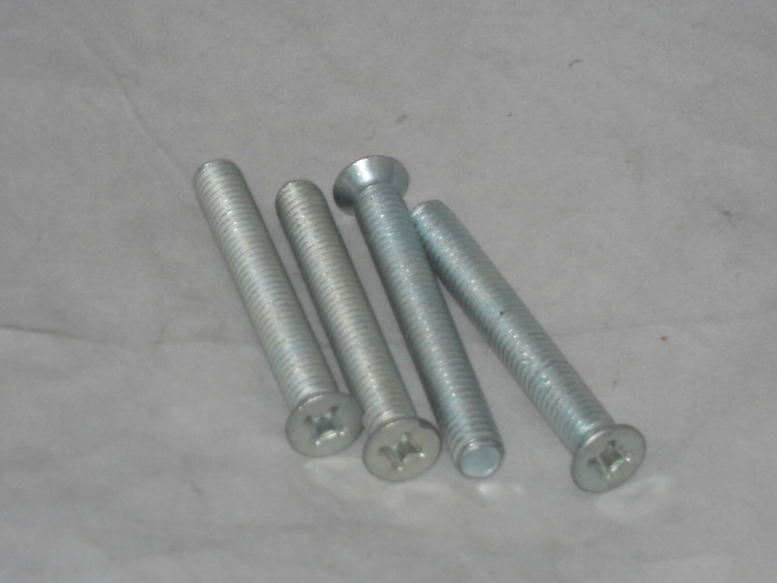 4 Phillips Head Tapered Seat Wheel Rim Center Cap Screws 5/16" Thread 2 ...