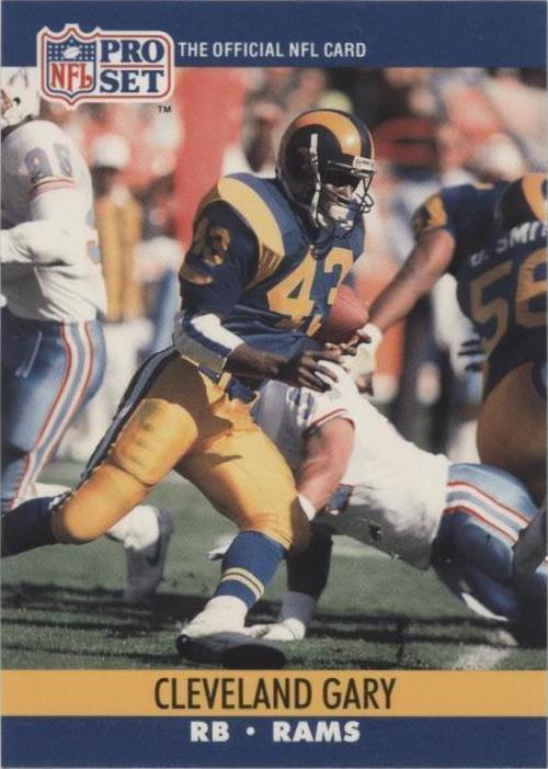 1990 Pro Set - Cleveland Gary #761 for sale online | eBay