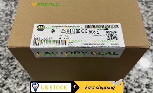 New Sealed Allen Bradley 5069-L320ER 5069L320ER CompactLogix 5380 ...