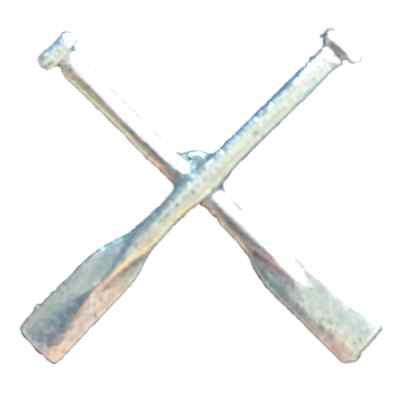 Maritime Crossed Oars Handmade From Lead Free Pewter Lapel Pin Badge ...