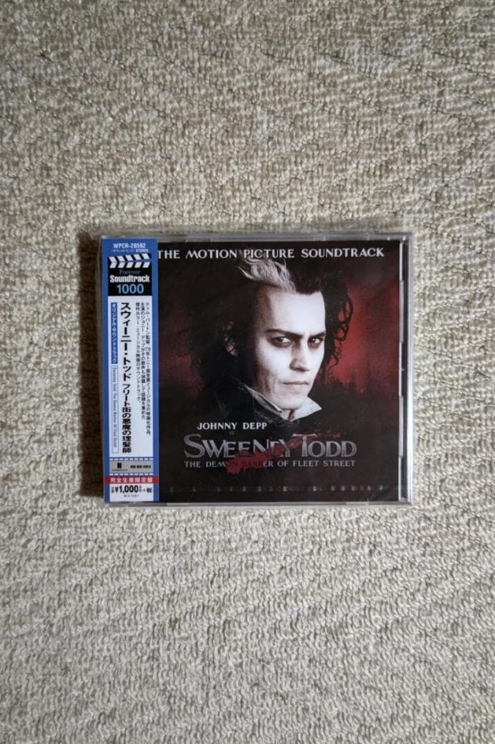Johnny Depp Sweeney Todd Original Soundtrack CD Musical Movie | eBay