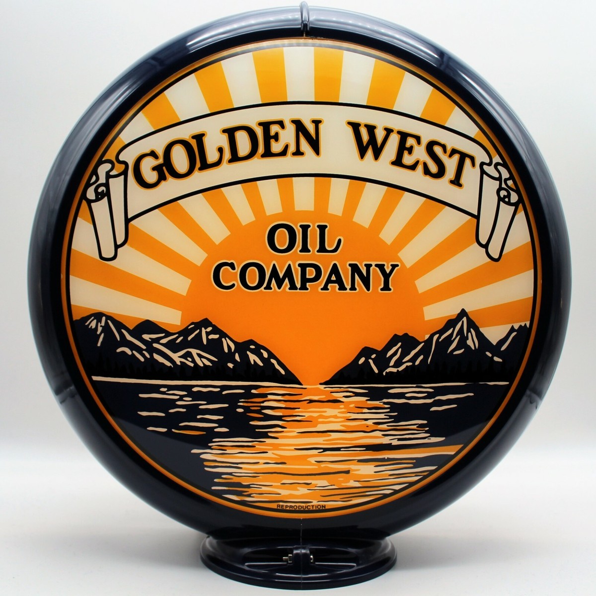 Golden West Oil Golden West Oil Company Porcelain Sign | Porcelain