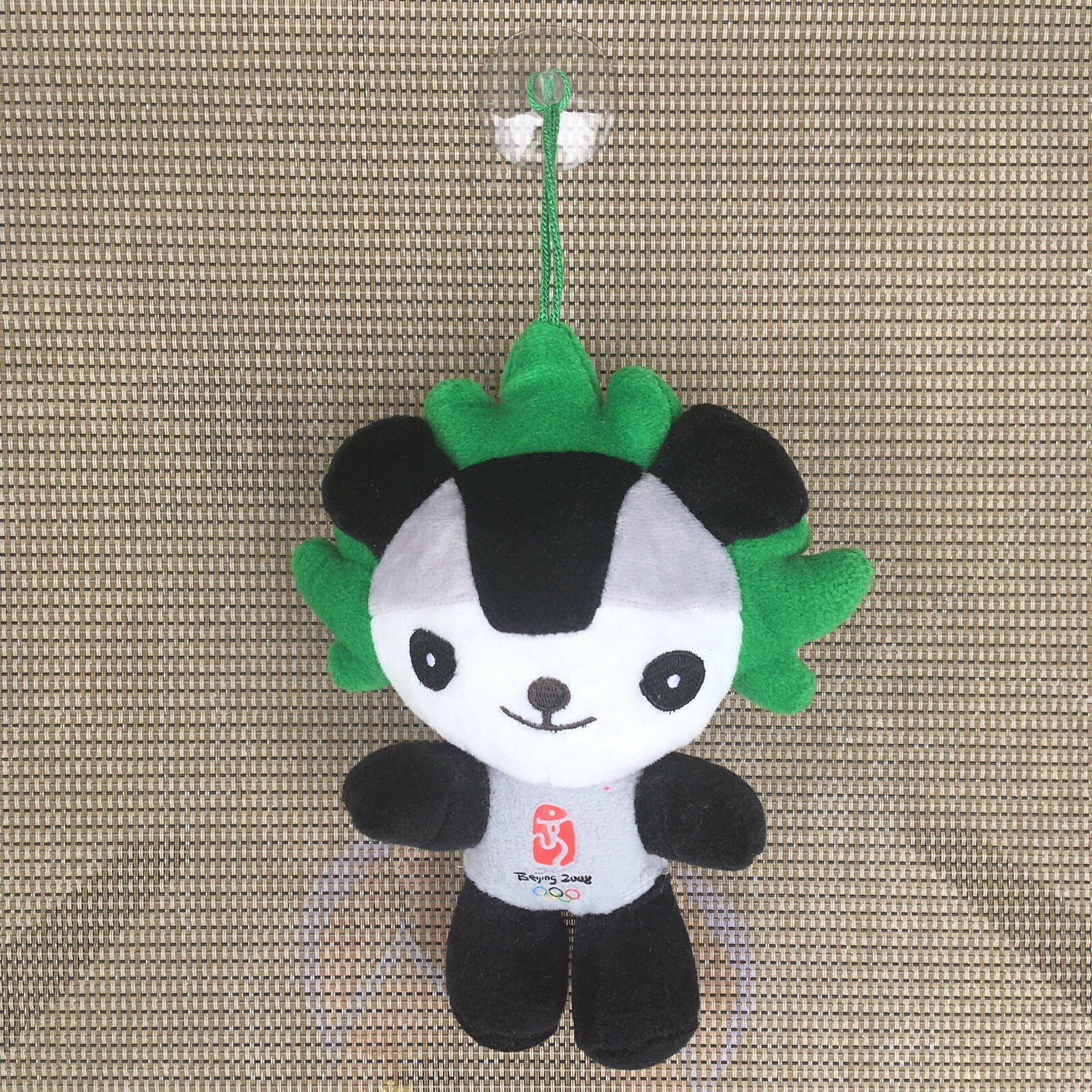 2008 Beijing Summer Olympics Jingjing Panda Mascot Plush w/ Suction Cup ...