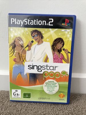Singstar Pop PS2 PlayStation 2 Game Complete. Australian PAL version ...