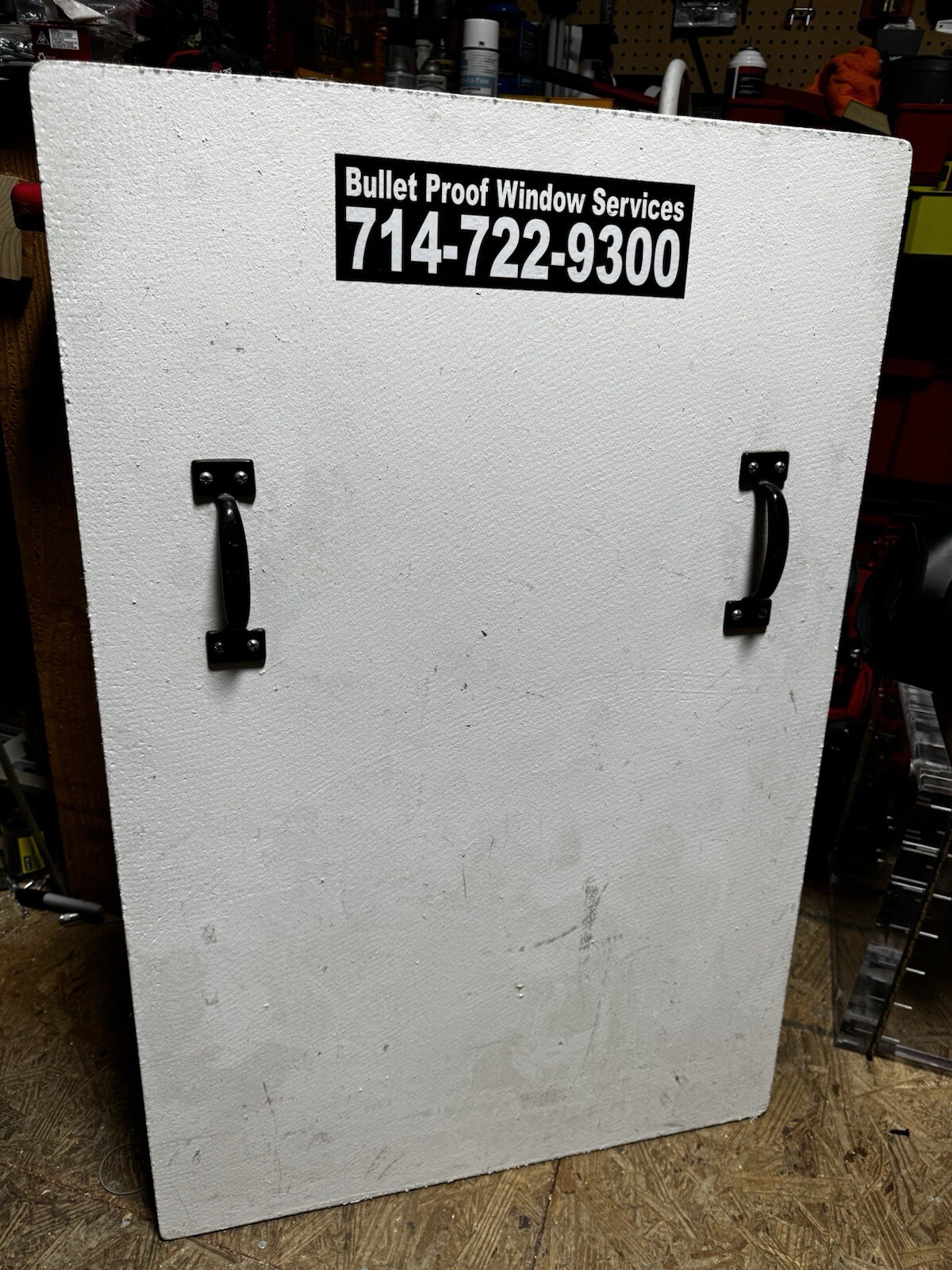 Bullet Resistant Level 3 Ballistics Shield Custom Made | eBay