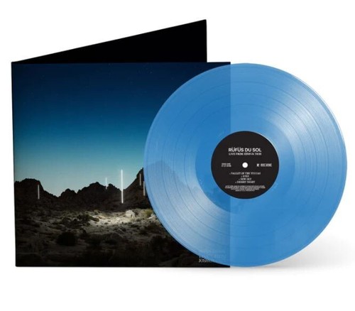 Rufus Du Sol LIVE FROM JOSHUA TREE (93624870616) New Blue Colored Vinyl ...