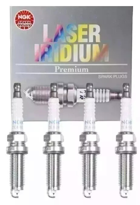For 4 pc 4 x NGK Laser Platinum Pre-Gapped Spark Plugs 5118 PLZKAR6A-11 ...
