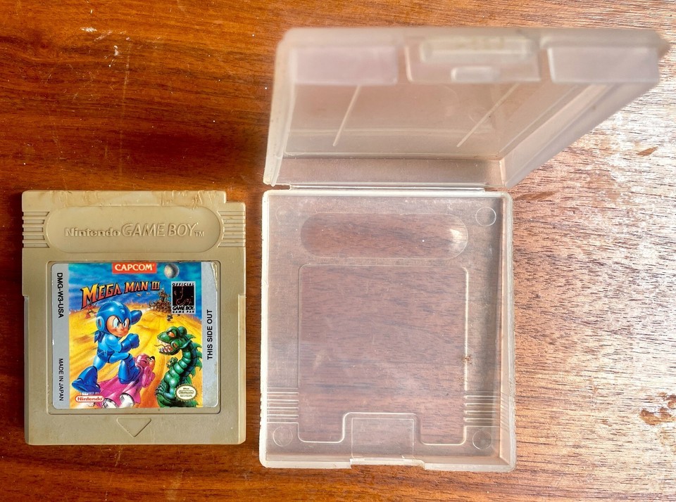Game Boy Mega Man 3 Capcom 1993 Original DMG-W3-USA | eBay