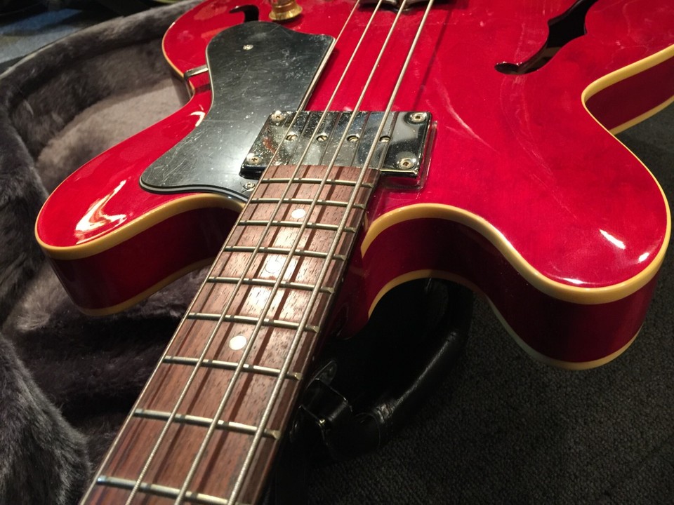 No.031422 RARE Epiphone JAPAN EB-Ⅱ EB2 RED EX+ | eBay