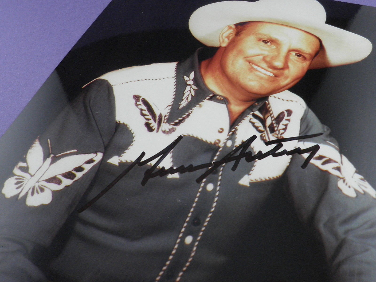Gene Autry - Western Star - Genuine Autograph, Signed 10 x 8 Photo | eBay