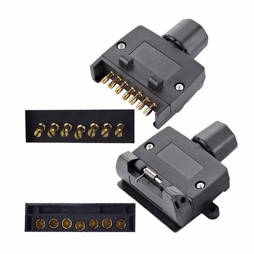 Zealand type trailer wiring 7-pin Australia 7-core trailer flat plug ...
