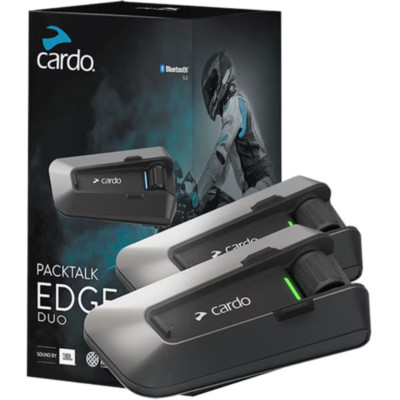 Cardo Packtalk Edge Mesh Intercom - Duo Pack | eBay