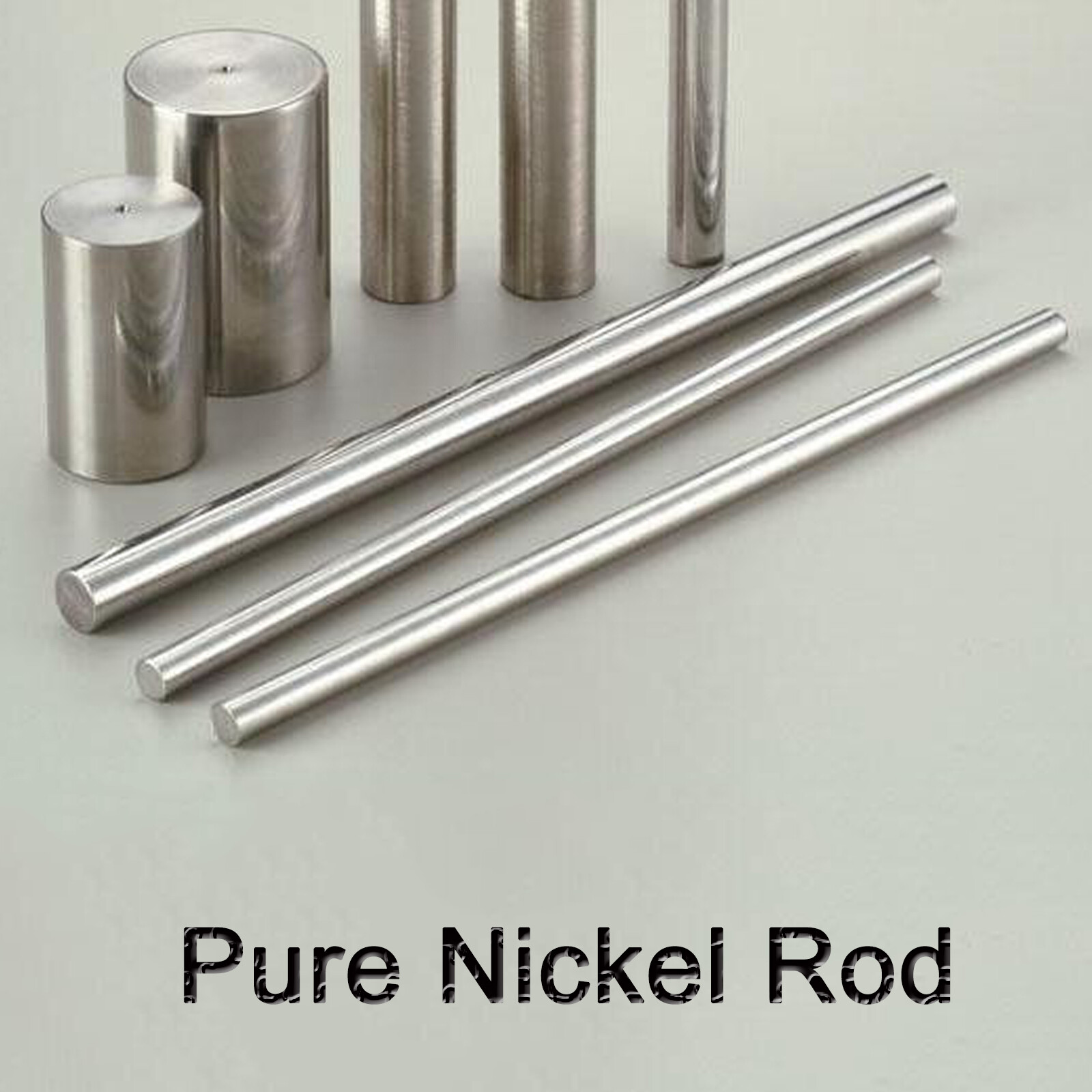 Pure Nickel Ni Round Rod Bar For Electroplating Anode Element 100mm ...
