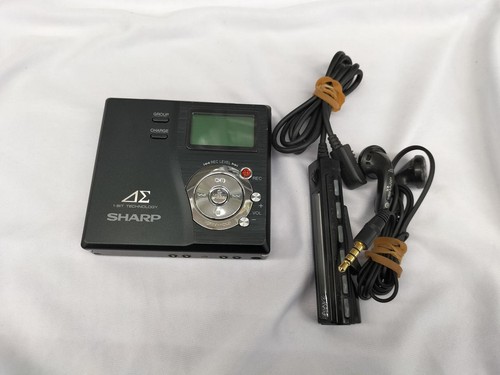 JUNK SHARP MD-DR77 Minidisc MD Recorder Player For Parts and Repair | eBay