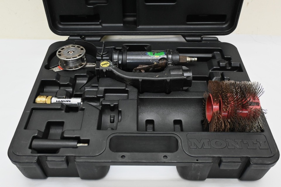 Monti MBX Bristle Blaster Pneumatic Kit Surface Preparation SP-647-BMC ...