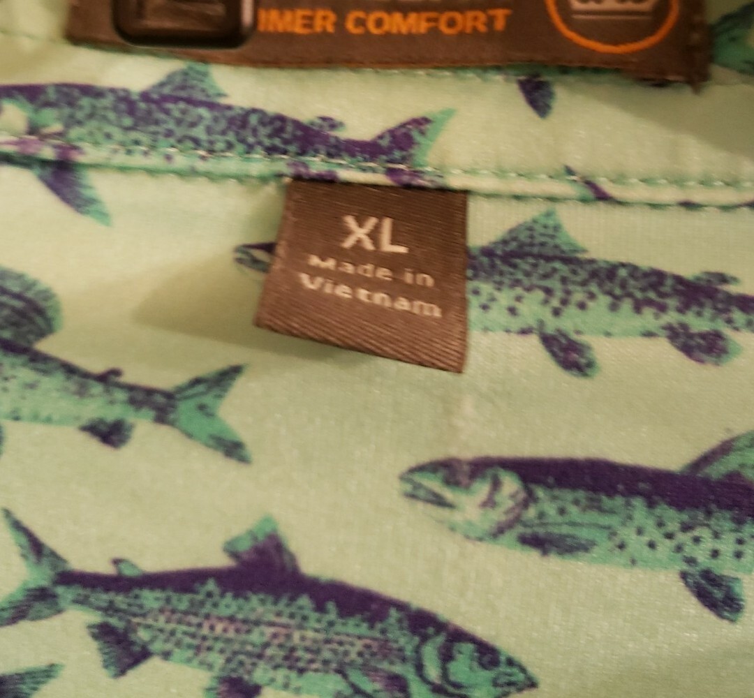 Peter Millar Summer Crown Journey at Pechanga Fish Golf Polo XL | eBay