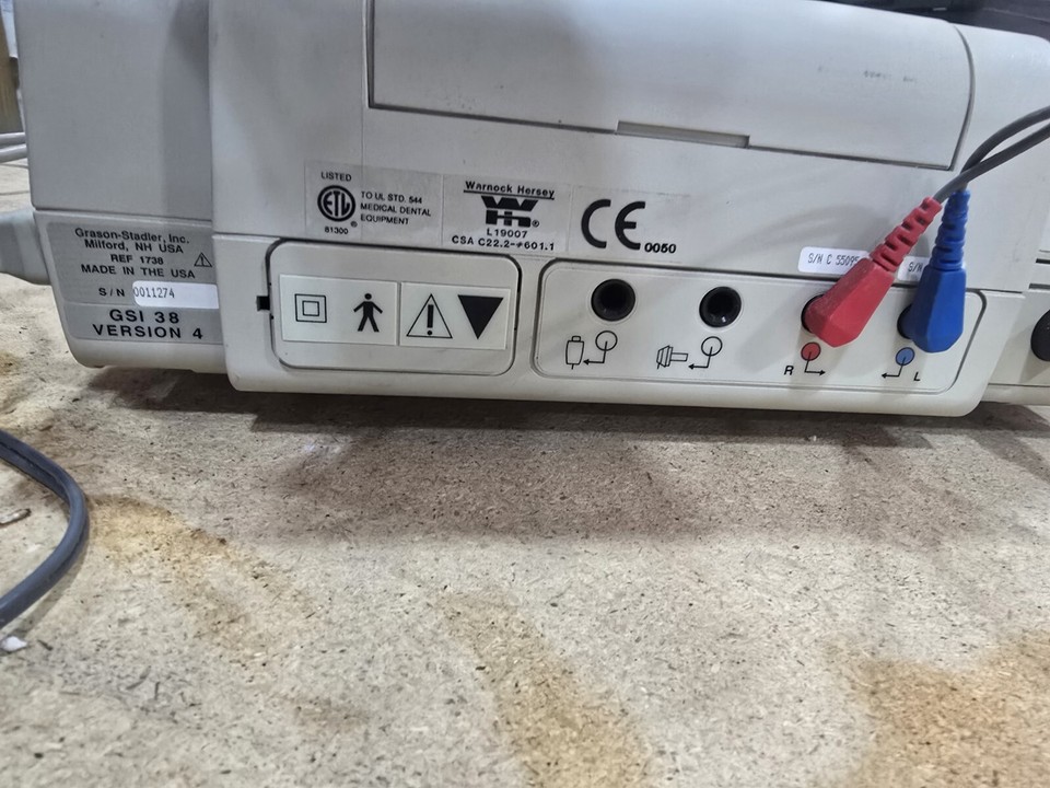 Grason-Stadler GSI-38 V.4 Auto Tympanometer and Audiometeras pictured ...