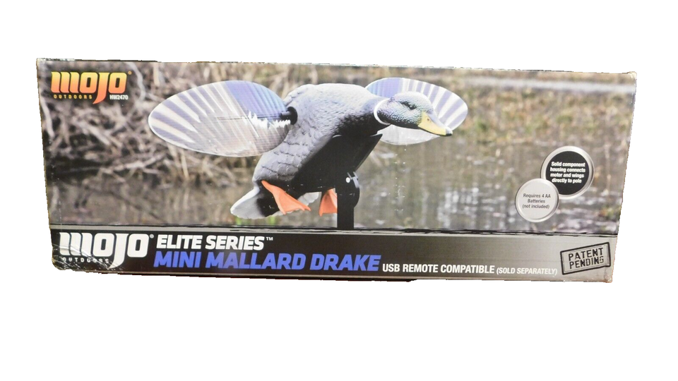 Mojo Elite Series Mini Mallard Drake Spinning Wings Duck Decoy HW2470 ...