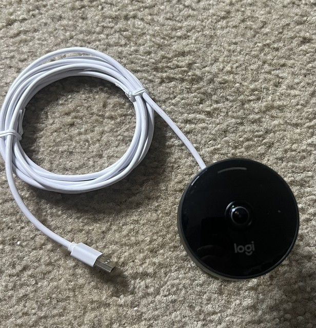 Logitech Logi Circle View Home Security Camera VR0018 Black Fast Ship ...