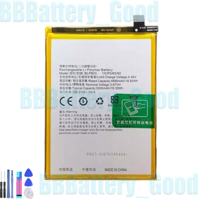 BLP803 5000 mAh Li-Polymer Battery Replacement For Realme C17 / Realme ...