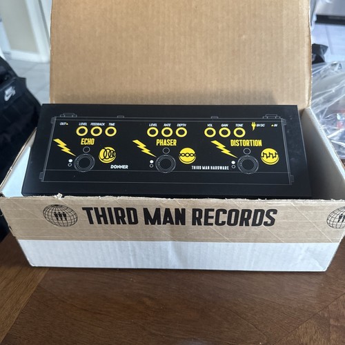 DONNER x THIRD MAN HARDWARE Triple Threat Effects Pedal Echo Phaser ...