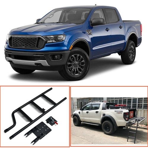 Pickup Truck Tailgate Ladder Foot Step Ladder Fits For Ford Ranger 2015 ...
